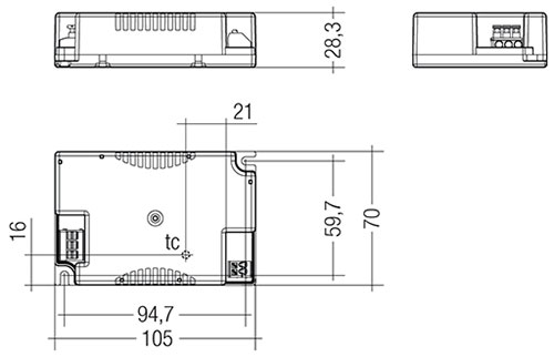 LC 25/30/35/40 W fixC C ADV - Tridonic