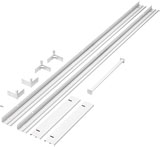 ACE SURFACE MOUNT KIT 1200x300mm AL WH